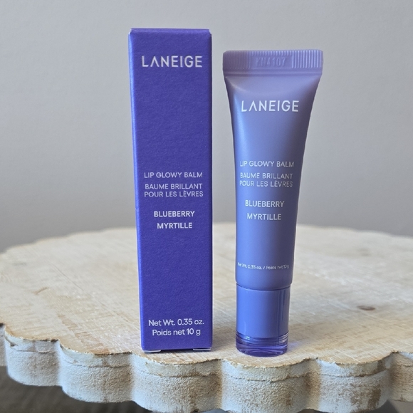 LANEIGE | Makeup | Laneige Lip Glowy Balm In Blueberry Purple | Poshmark